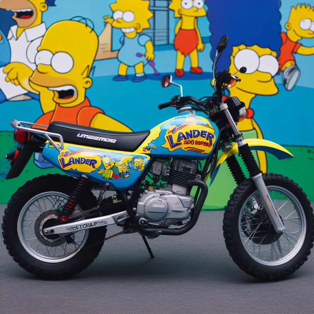 Kit Adesivo Lander 250 Simpsons – Moto Revista