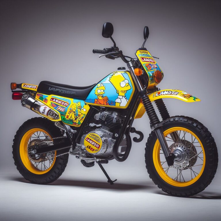 Kit Adesivo Lander 250 Simpsons – Moto Revista