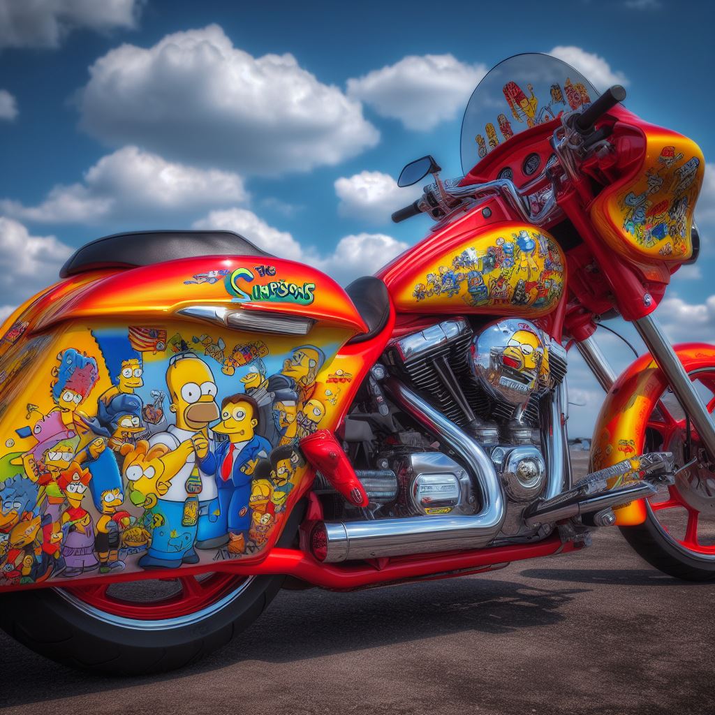 Kit Adesivo Lander 250 Simpsons – Moto Revista