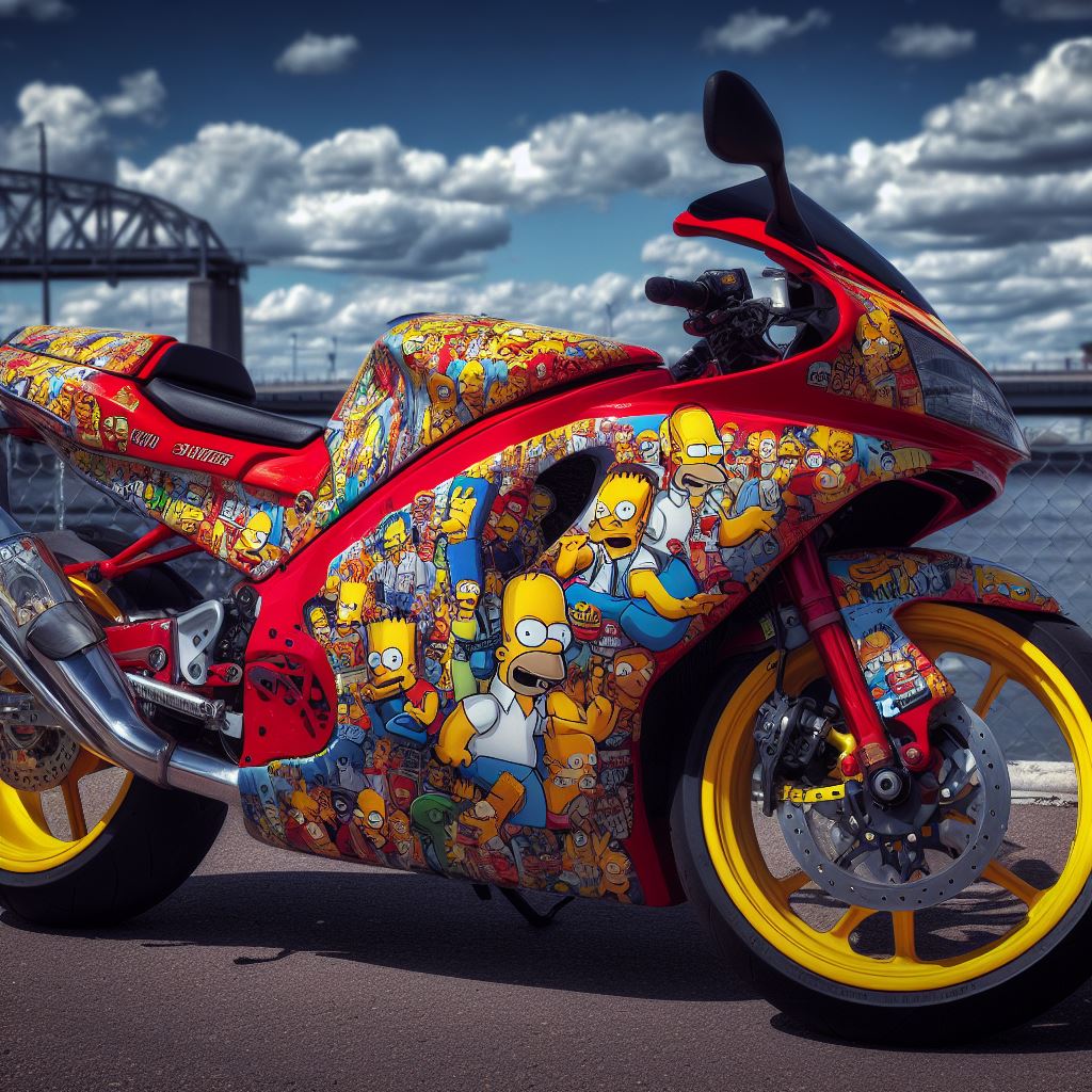 Kit Adesivo Lander 250 Simpsons – Moto Revista